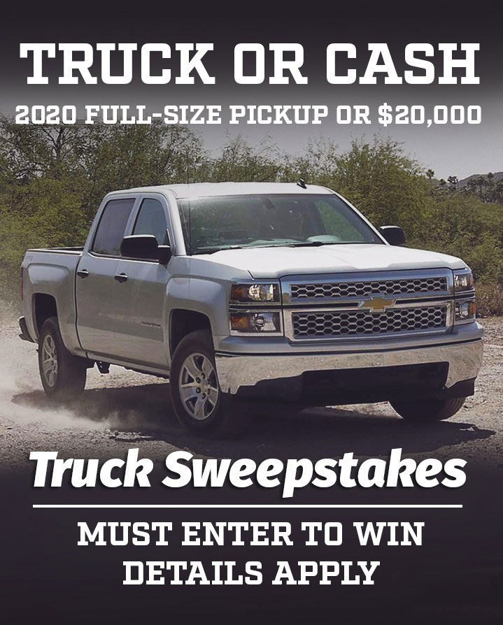 Cash or Truck Promo - Venture Out Resorts